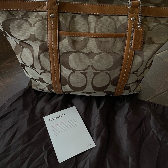 Coach | Bags | Coach Monogram Gallery Tote | Poshmark
